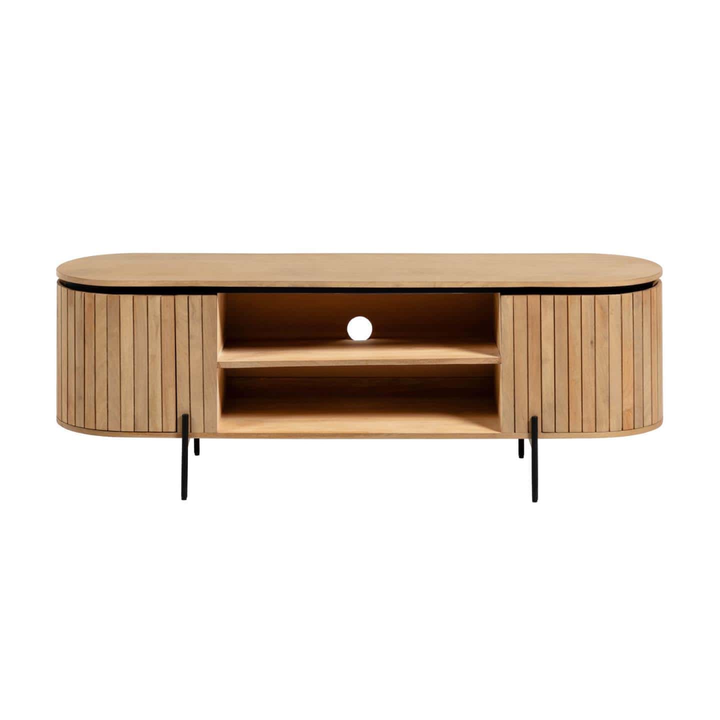 Mobile Tv LICIA in legno di mango 160 cm – Restylit